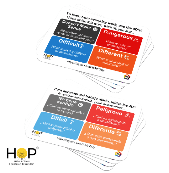 4D Bilingual Conversation Cards | Learning Teams Inc